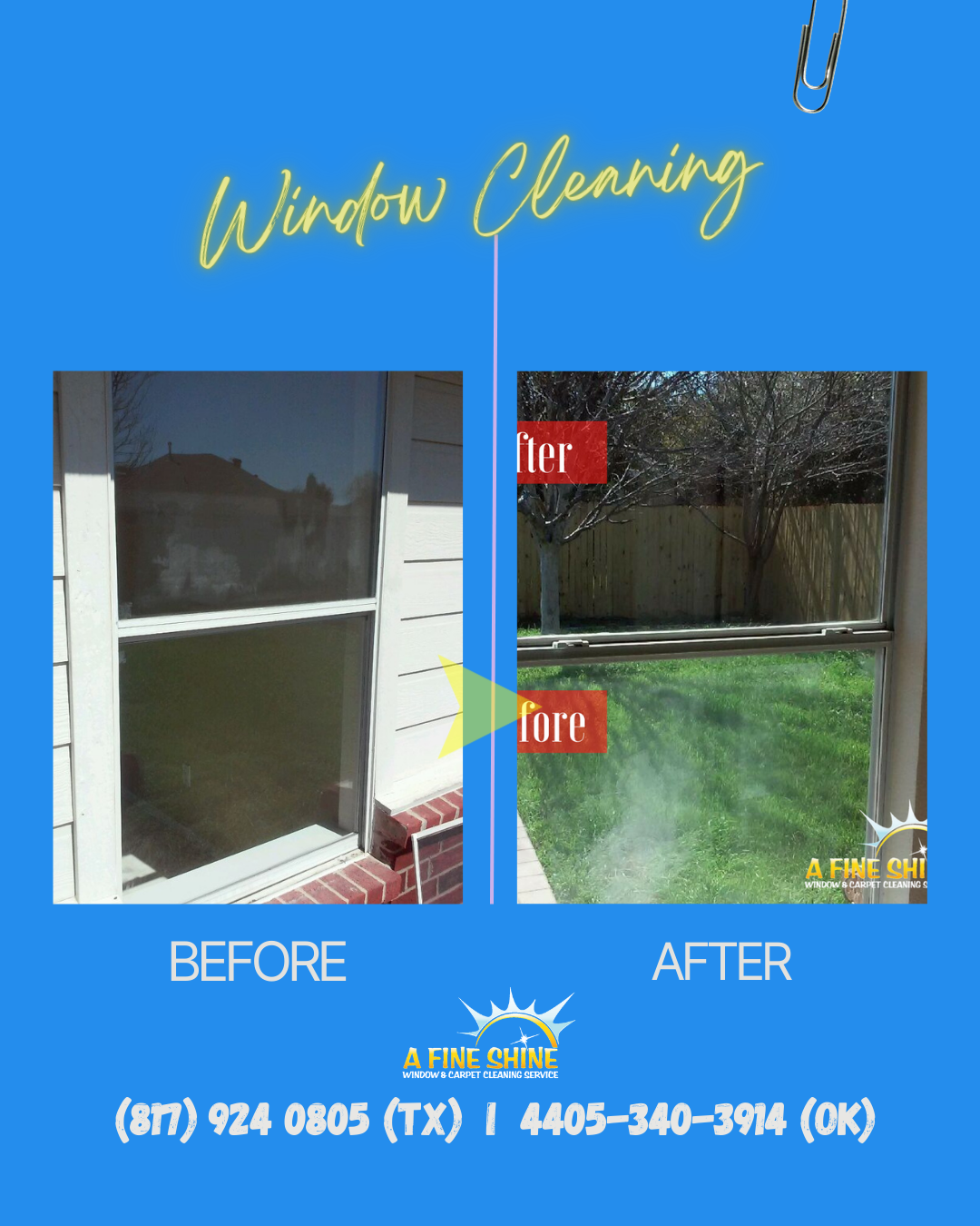 Cleaning Windows Got You Blue? We'll Make Them Sparkle