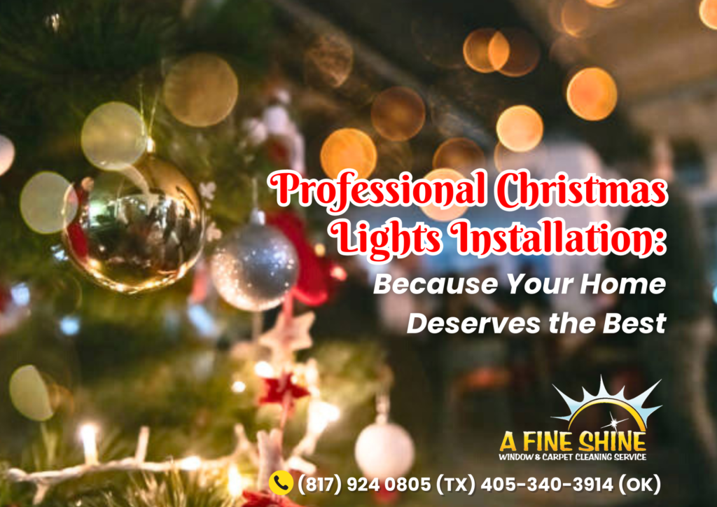Professional Christmas Lights Install: You Deserves the Best